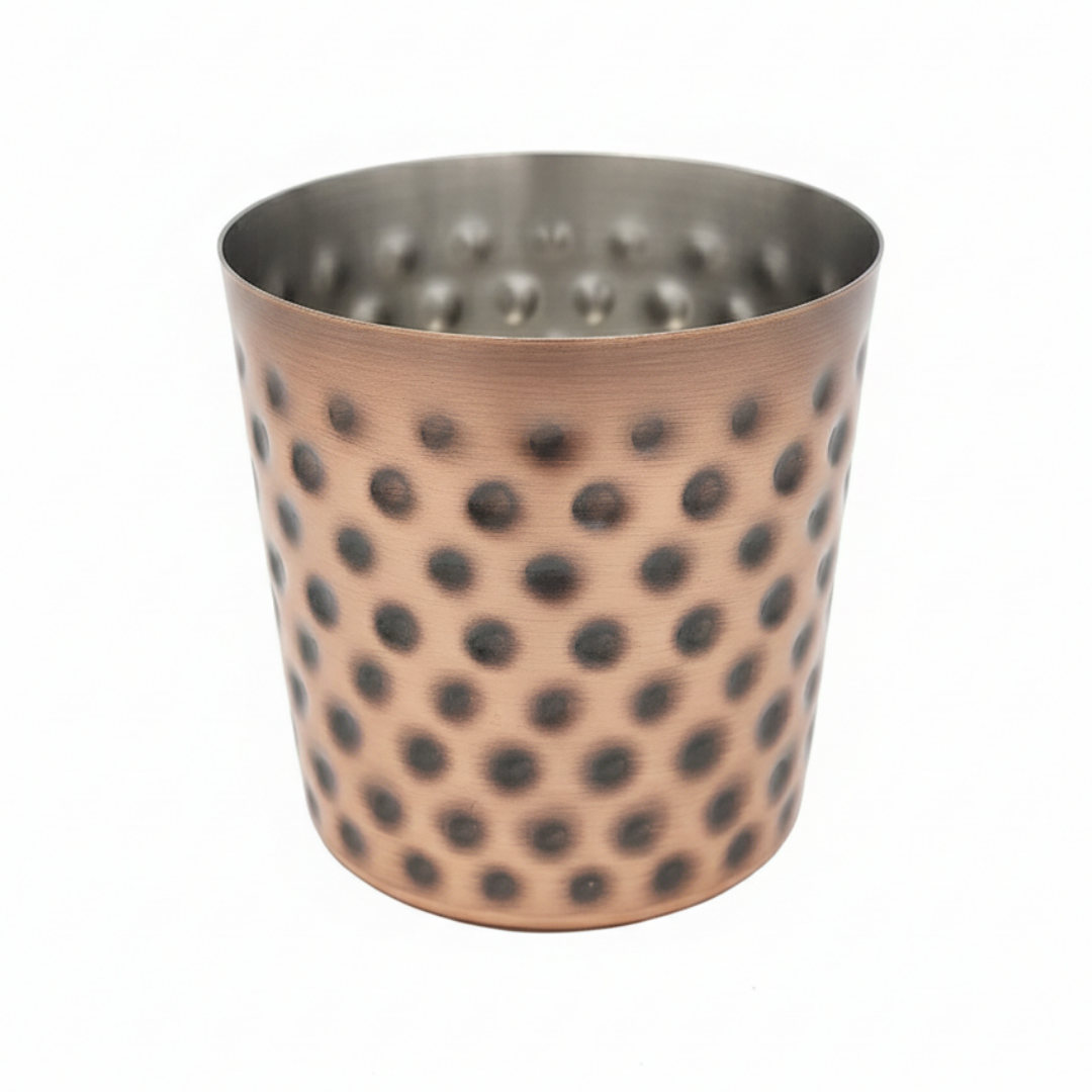 8.5cm Rose Gold Chip Cup – Standard Gifts